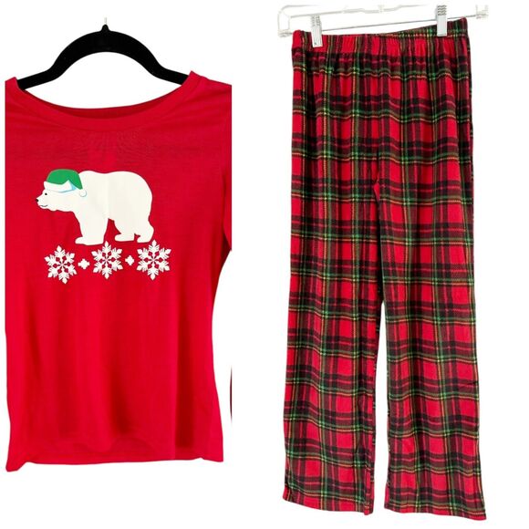 Mad Dog Concepts | Pajamas | Nwt Mad Dog Polar Bear Red Flannel Kids ...